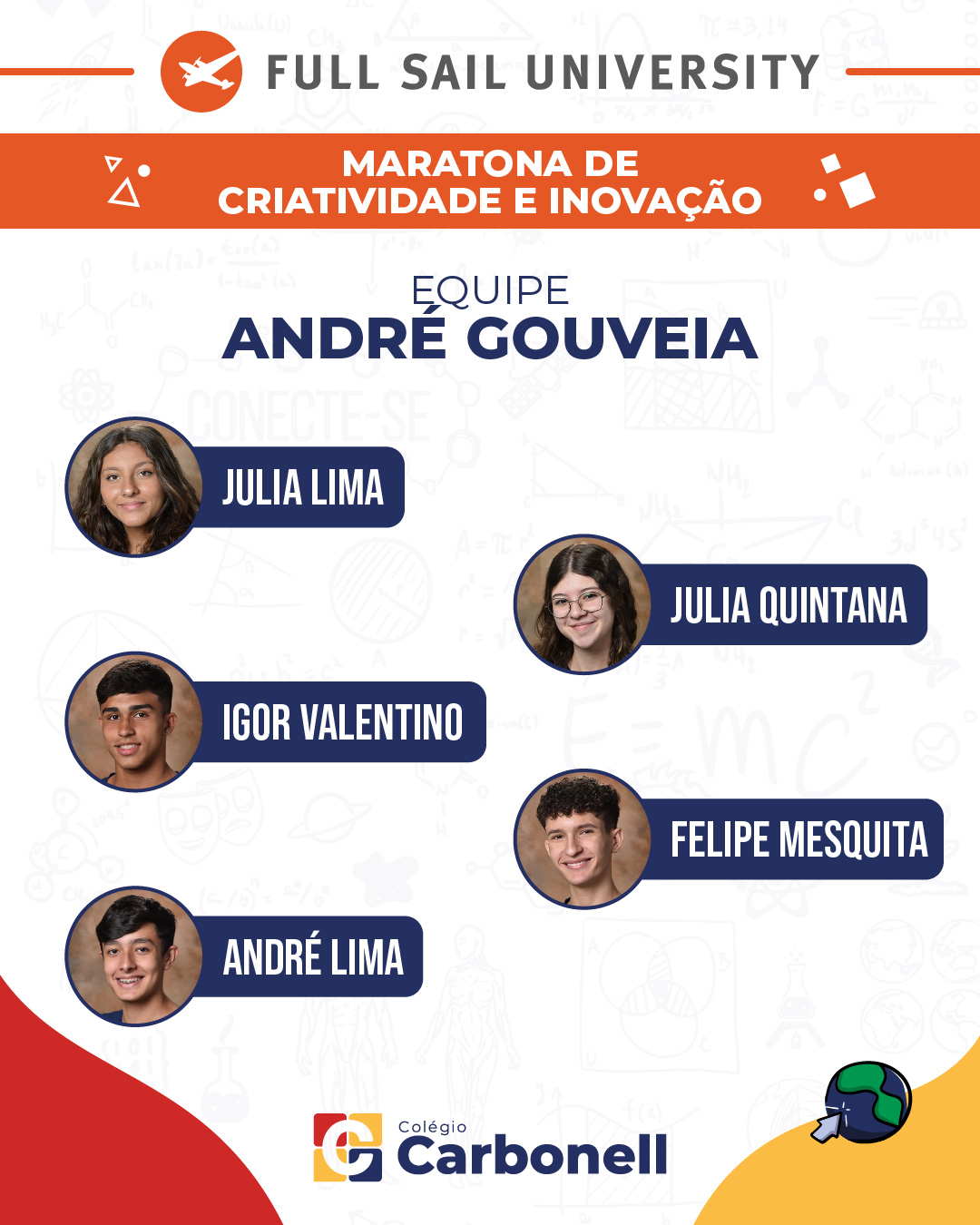 🇺🇸 Estudantes do Carbonell são aprovados em maratona de universidade ...